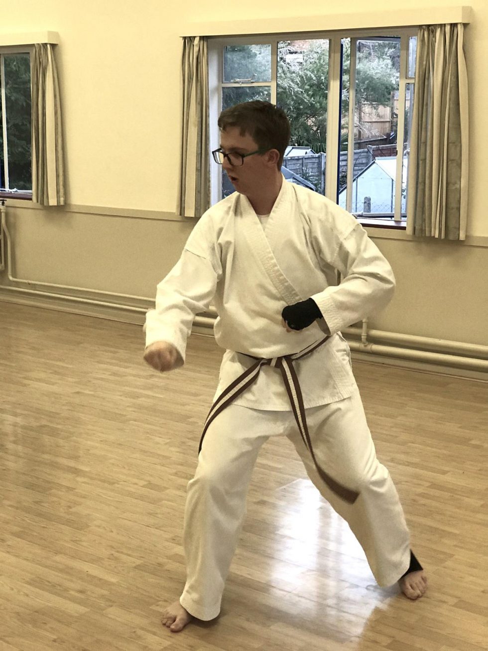 Disability won't get in the way of Adam's karate black belt - Harpenden JKA